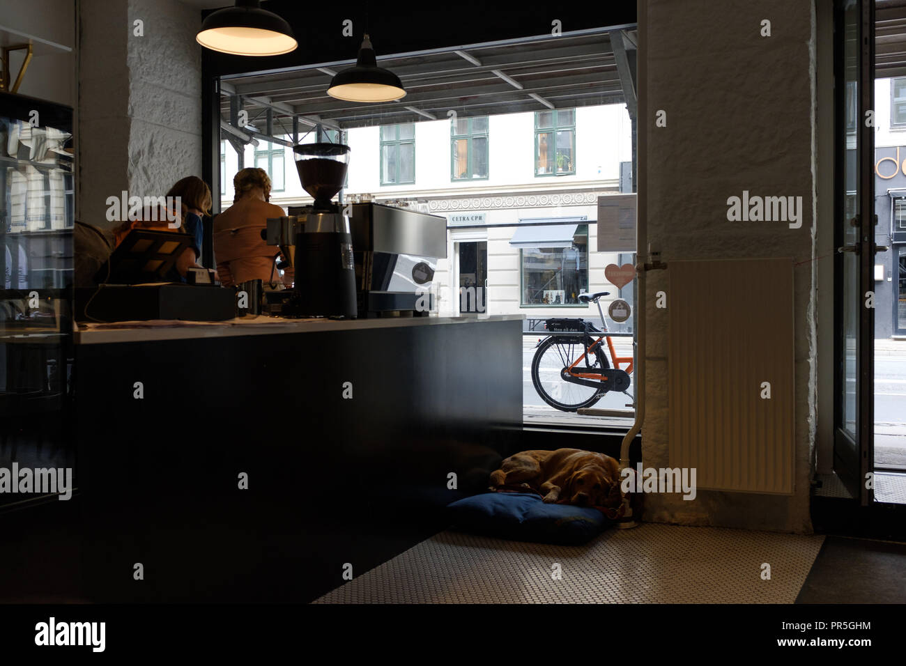 Inside a coffee shop hi-res stock photography and images - Alamy