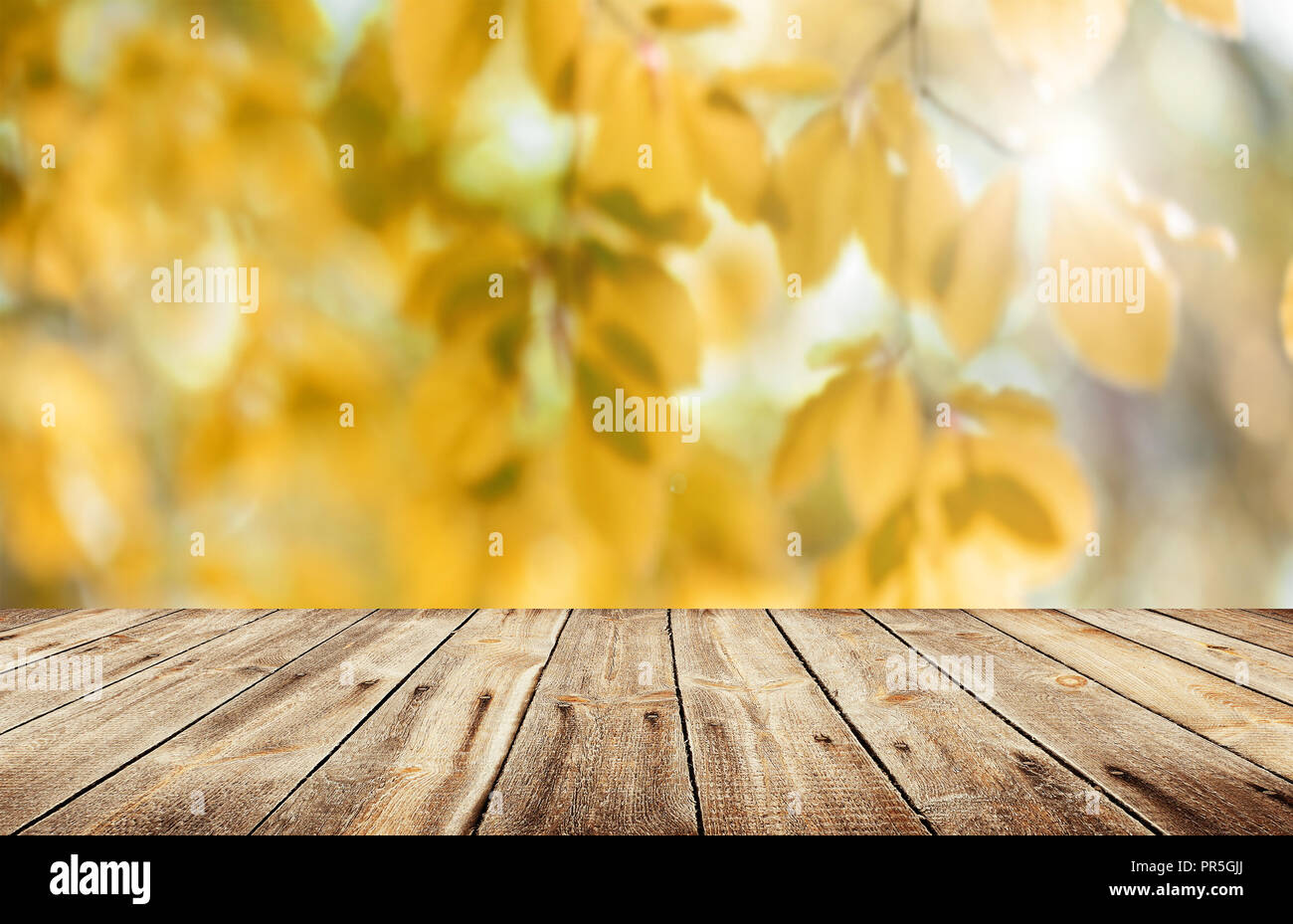 Wooden table background Stock Photo - Alamy