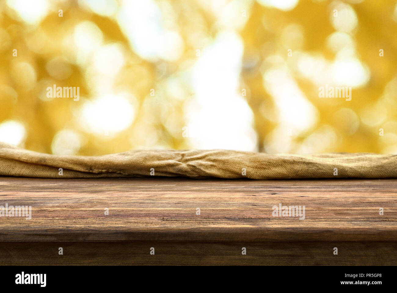 Wooden table background Stock Photo - Alamy