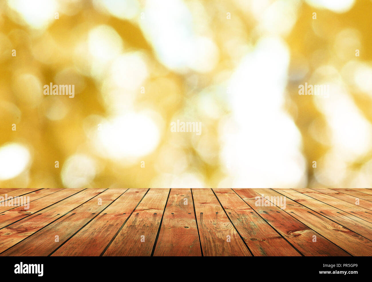 Wooden table background Stock Photo - Alamy