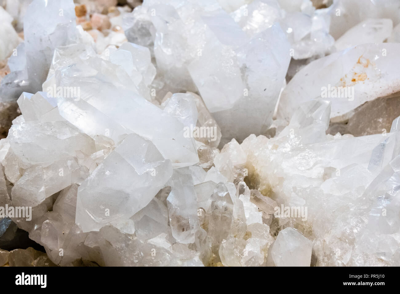 Textures of many quartz stones Stock Photo - Alamy