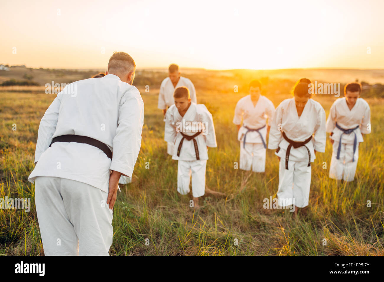 Karate fighting hi-res stock photography and images - Alamy