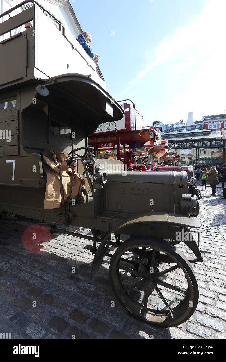 Bus No B2737 London Battle Bus LH8186, The last four surviving B-type ...
