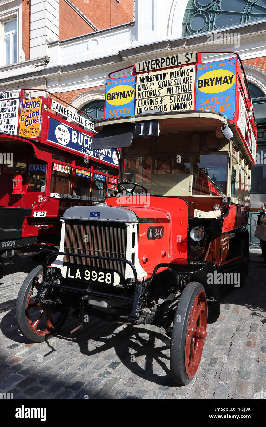 Bus No B340 LA9928, The last four surviving B-type Battle Buses on ...