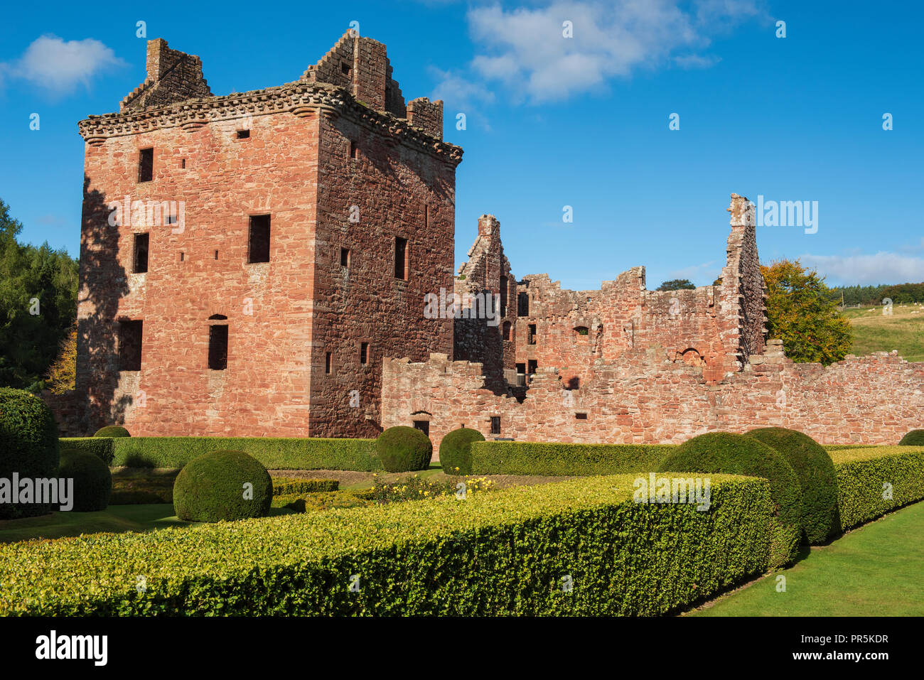 Edzell Castle, Angus, Scotland Stock Photo - Alamy