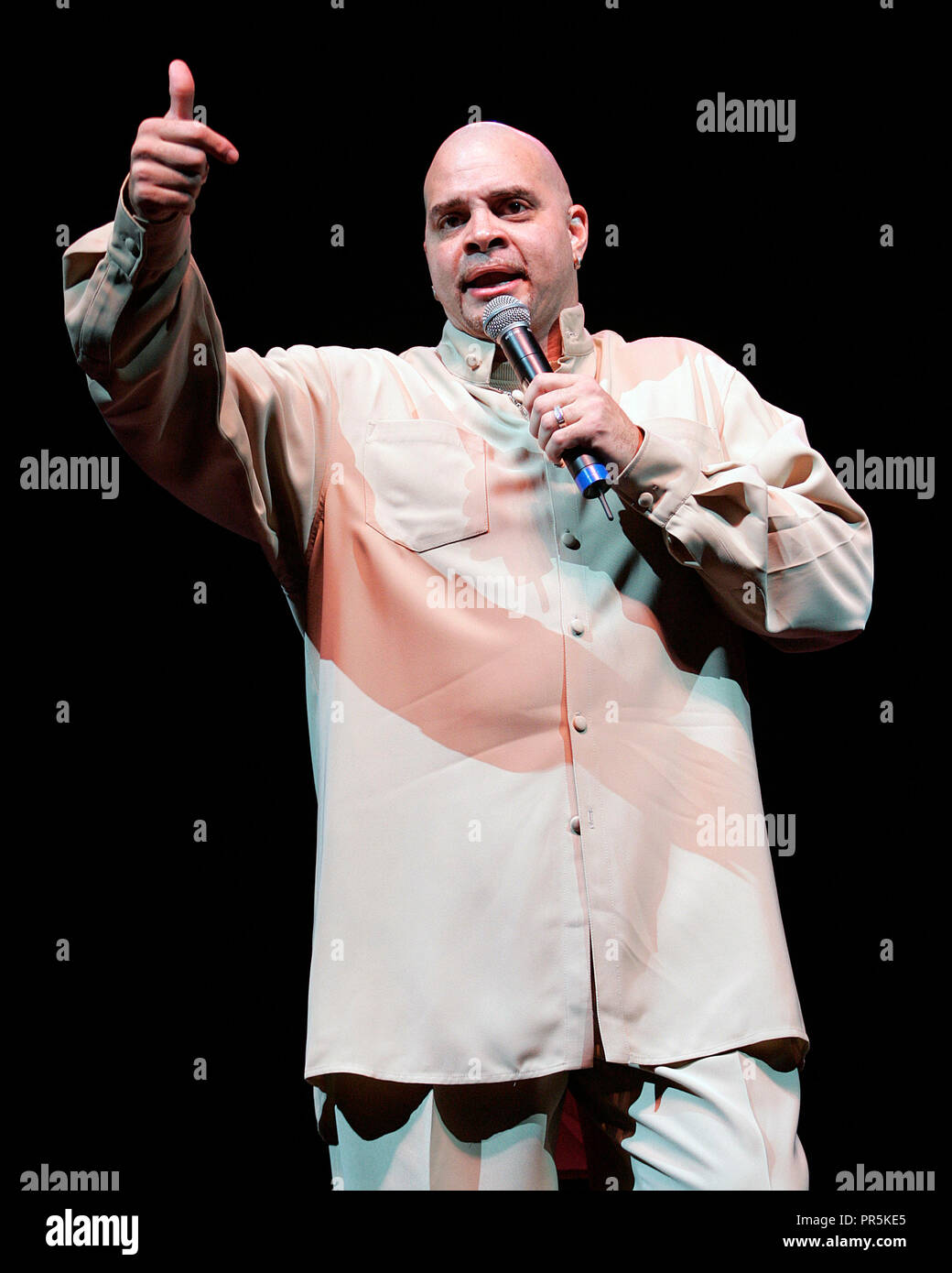Sinbad performs his stand up comedy show at the Seminole Hard Rock ...