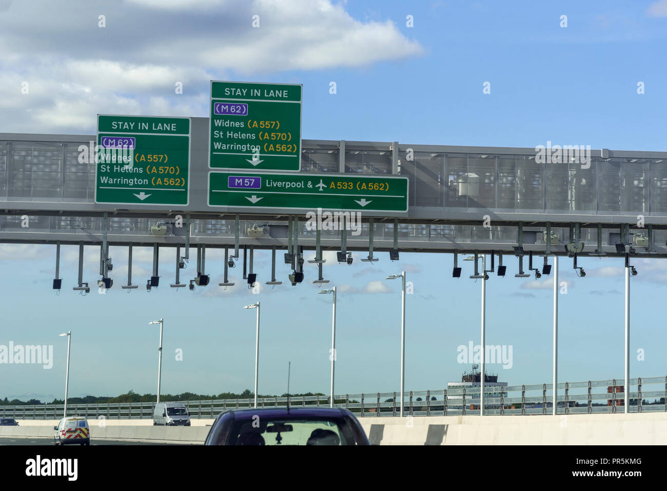 River Mersey Gateway bridge Stock Photo - Alamy