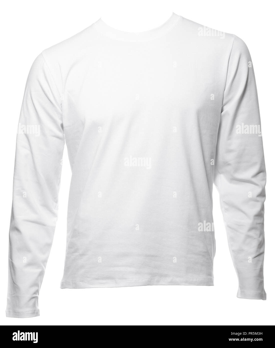 Front basic white long Cut Out Stock Images & Pictures - Alamy