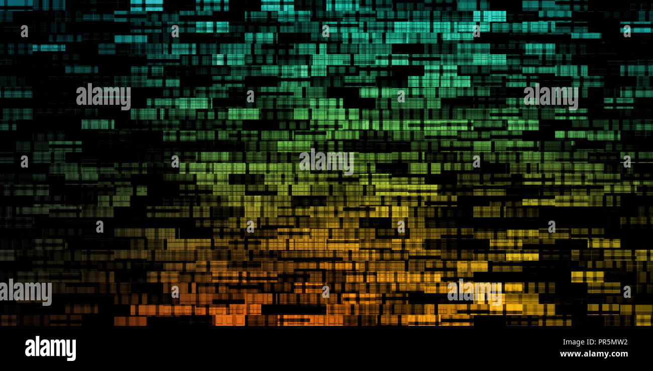 Creative Media and Digital Content Network as Art Stock Photo - Alamy