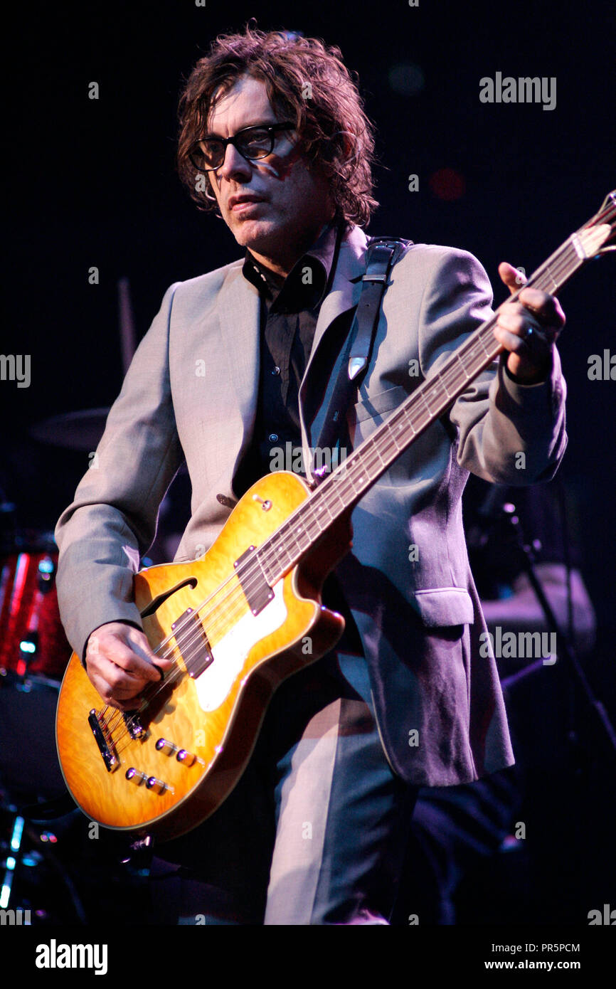 Tom Petersson with Cheap Trick performs in concert at the Seminole Hard ...