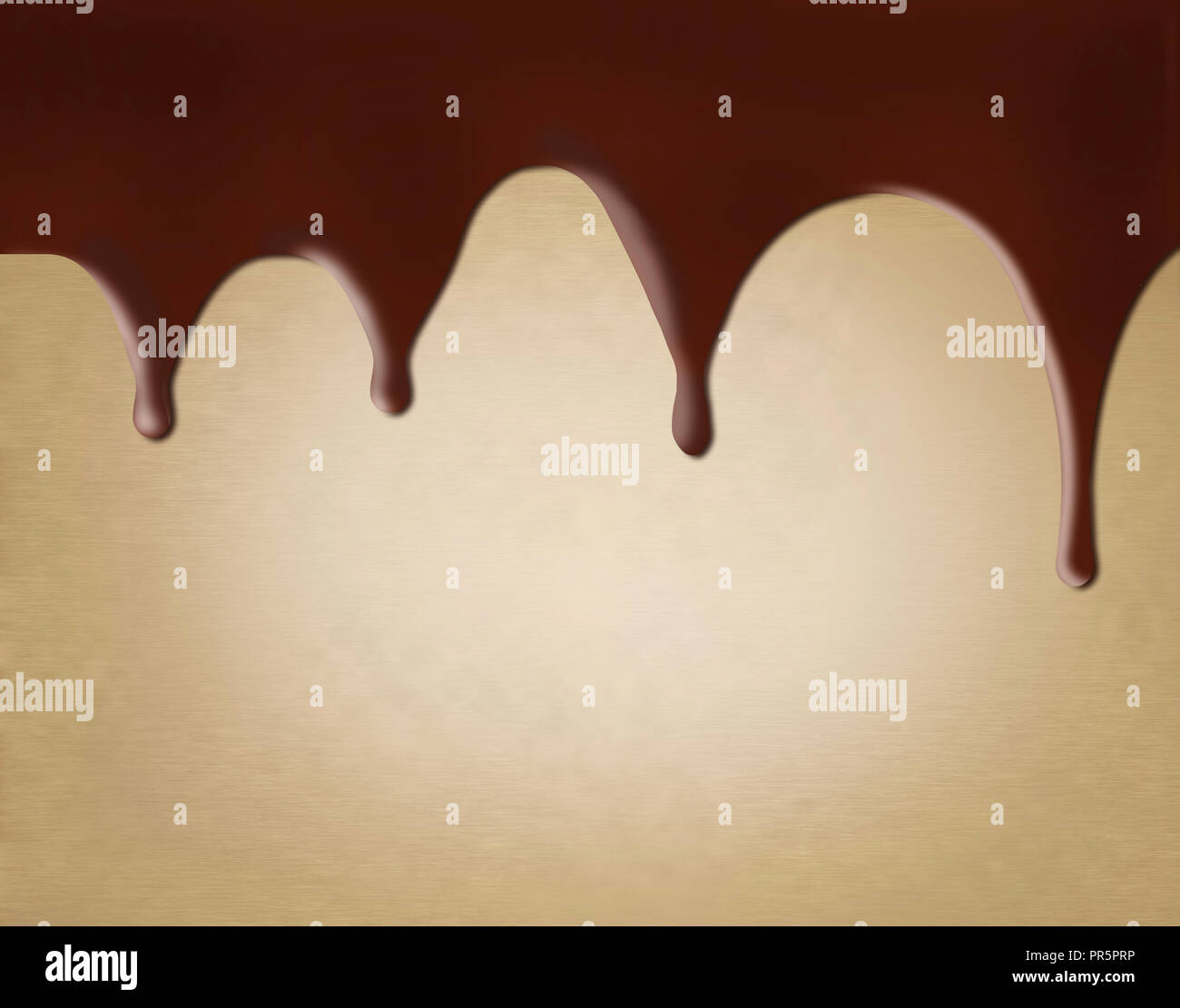 Closeup dripping liquid chocolate hi-res stock photography and images ...