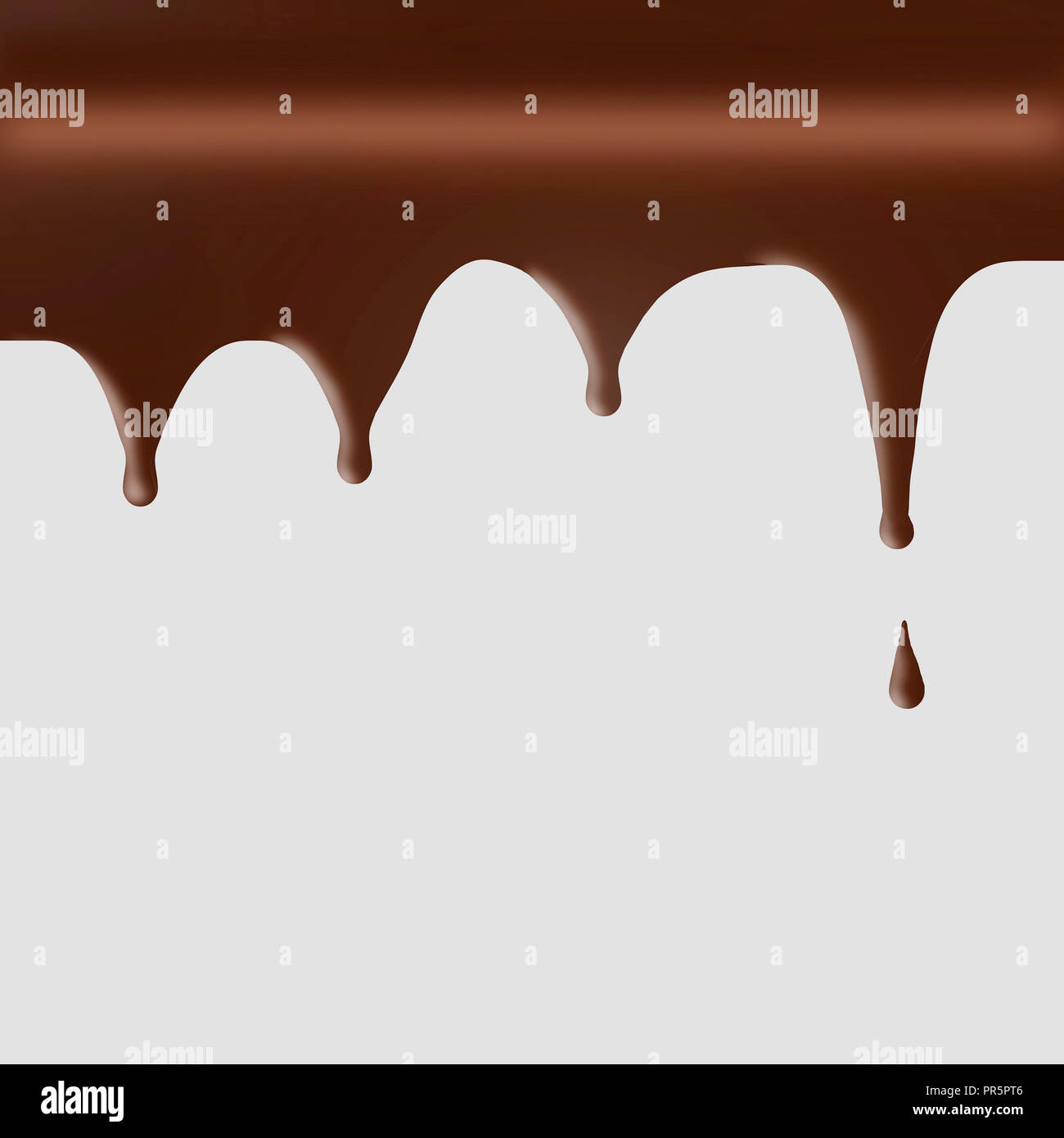 Dripping white chocolate melt hi-res stock photography and images - Alamy