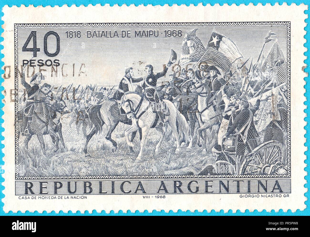 1818 chile hi-res stock photography and images - Alamy