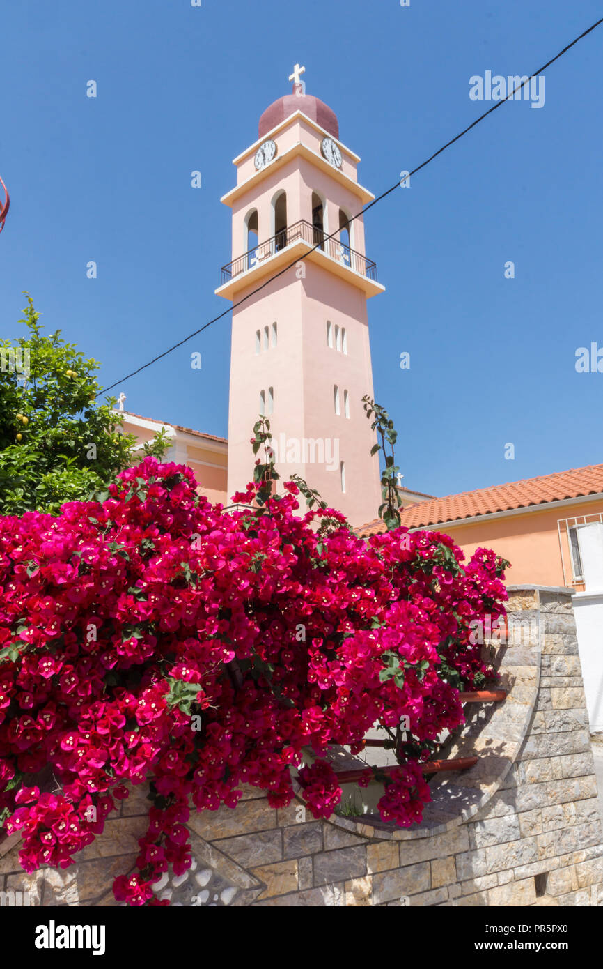 Church karavomylos town kefalonia greece hi-res stock photography and ...