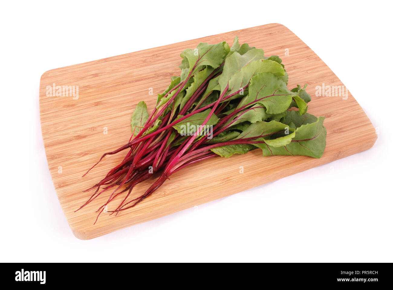 Fresh beets with earth and roots, with leaves, isolated on white ...
