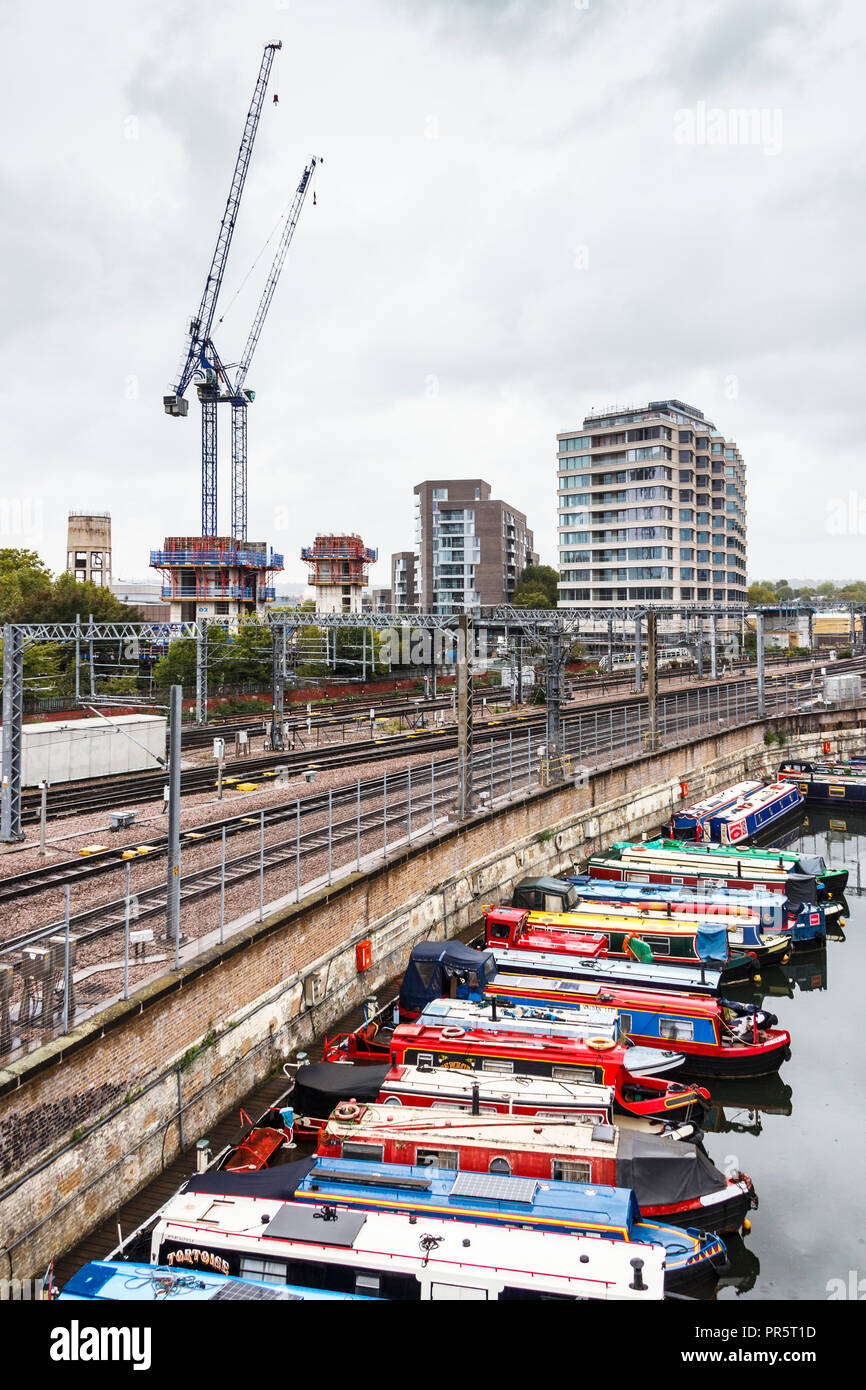 Regents canal st pancras hi-res stock photography and images - Alamy