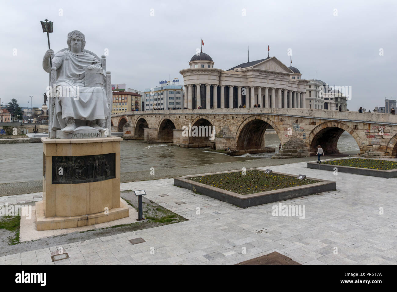 Justinian i monument hi-res stock photography and images - Alamy