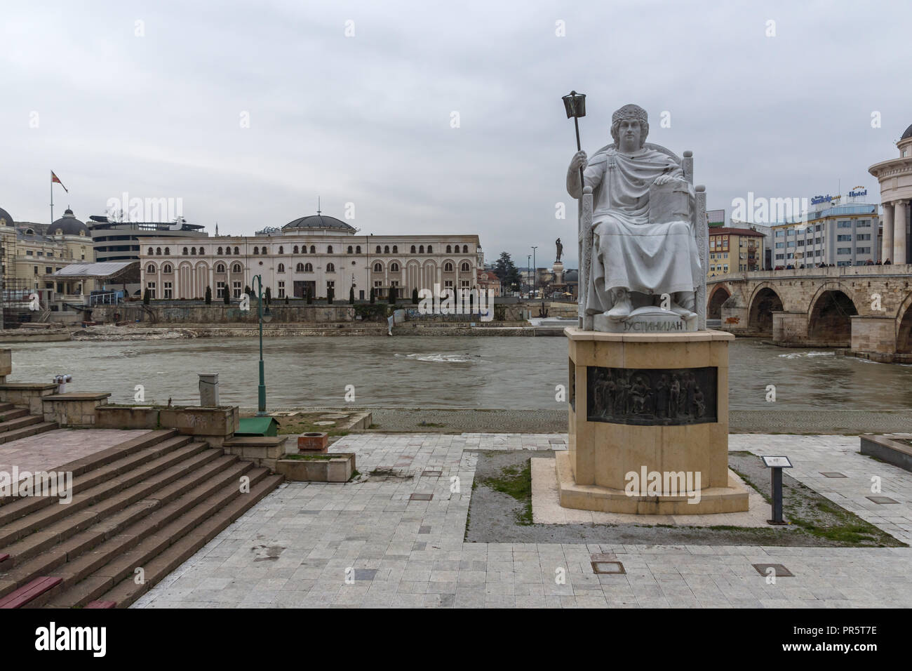 Justinian i monument hi-res stock photography and images - Alamy