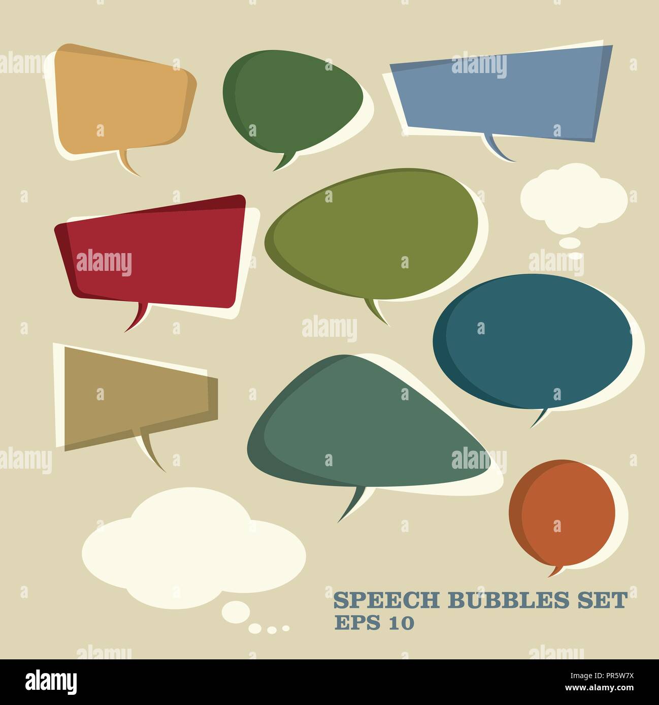 Thought bubbles sketch Stock Vector Images - Alamy