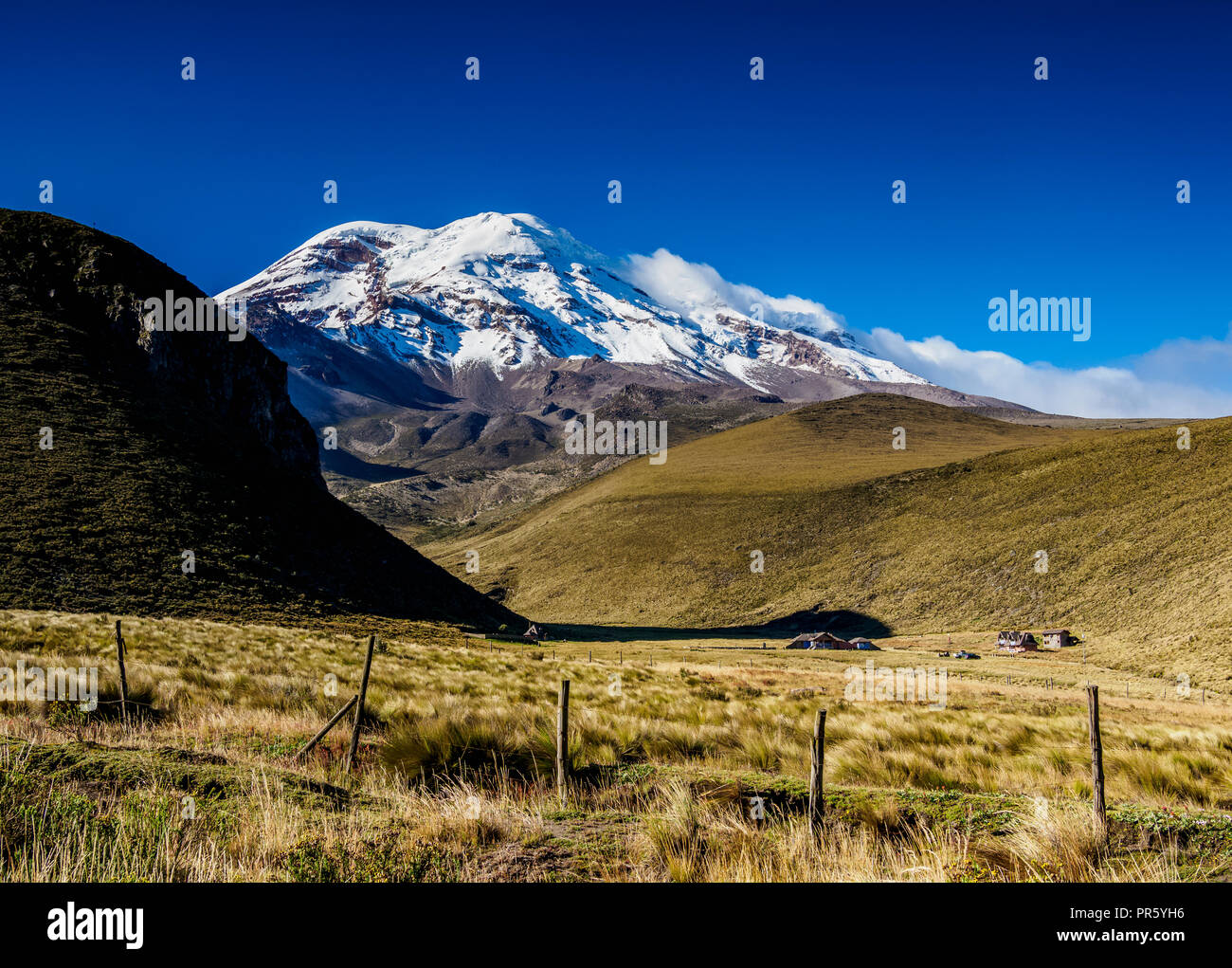 Chimborazo Volcano, Chimborazo Province, Ecuador Stock Photo - Alamy
