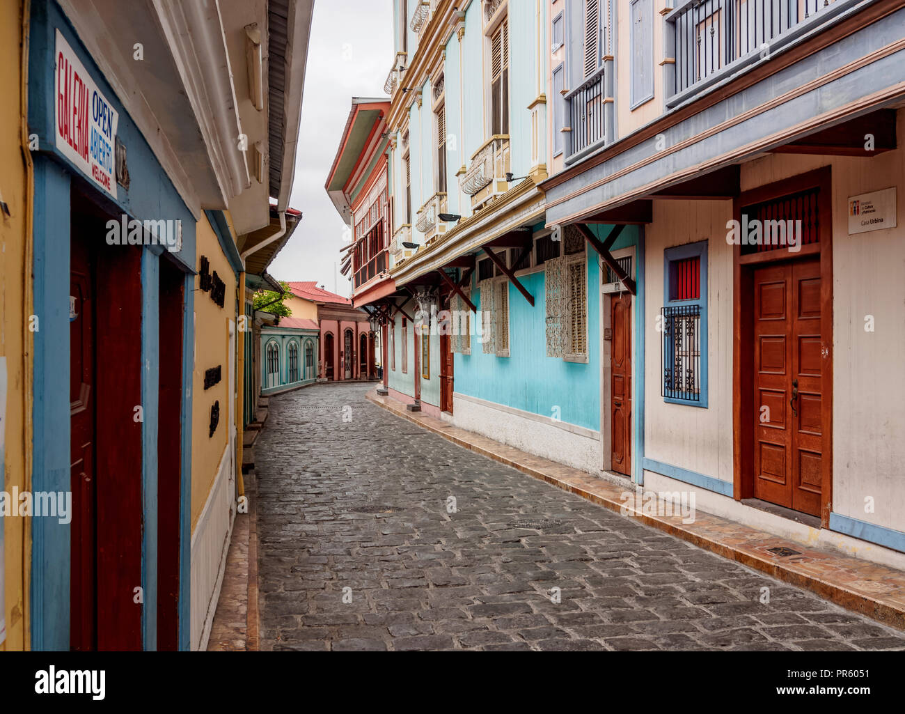 Architecture of Las Penas Neighbourhood, Guayaquil, Guayas Province ...