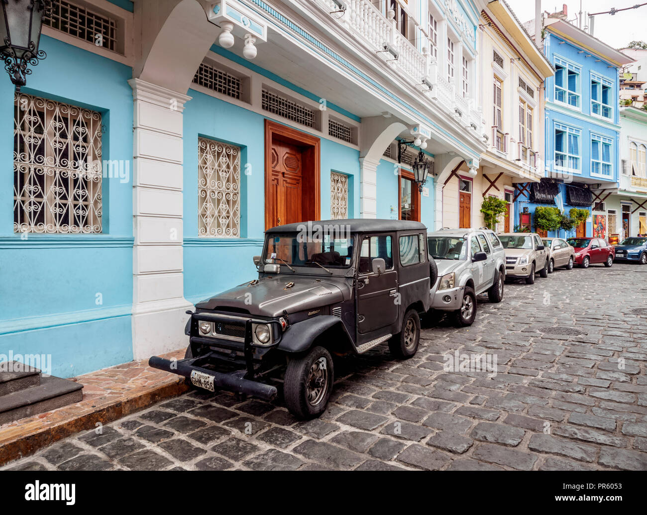 Architecture of Las Penas Neighbourhood, Guayaquil, Guayas Province ...