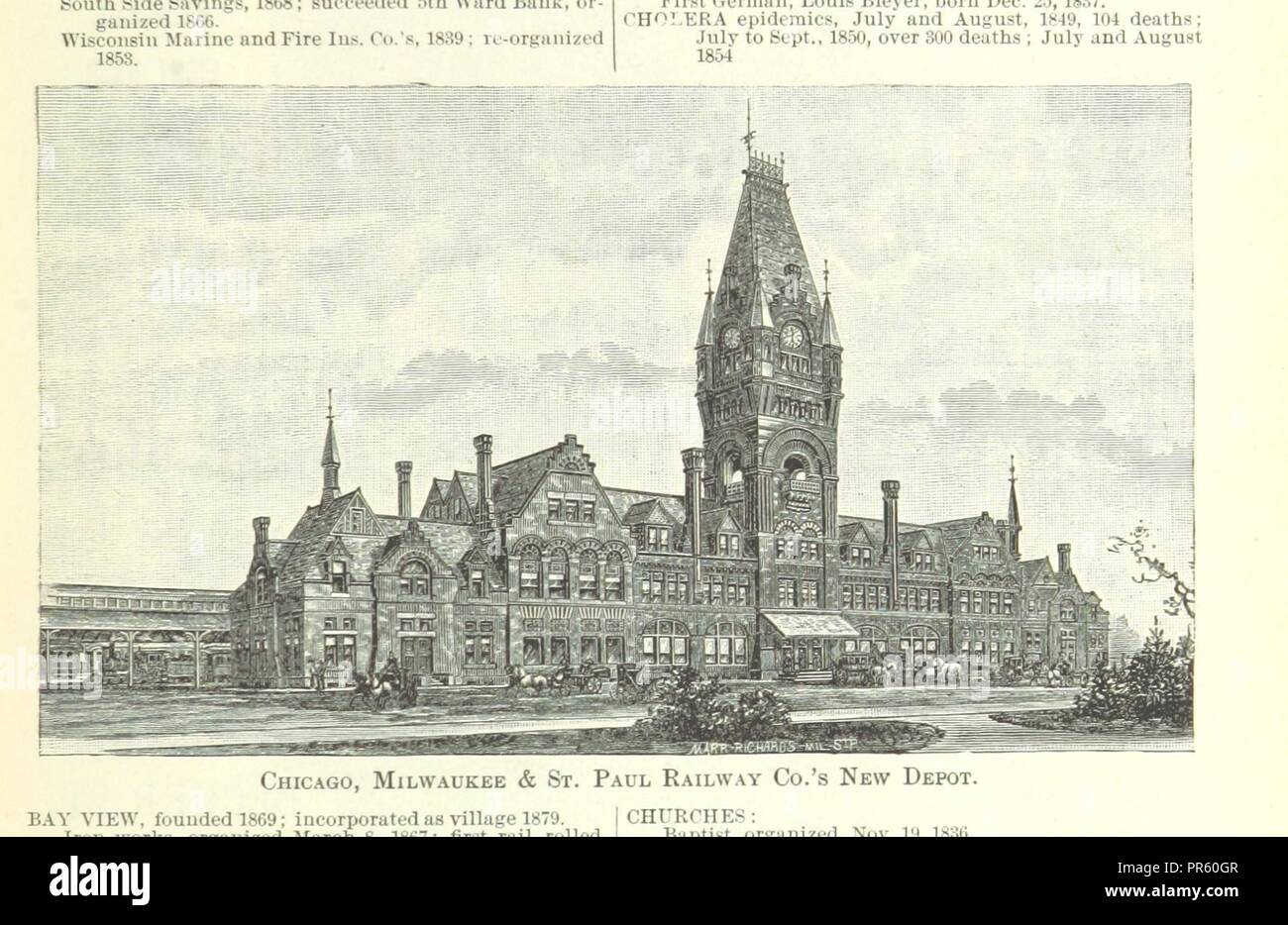 page 59 of 'The City of Milwaukee Guide . Giving a history of the ...