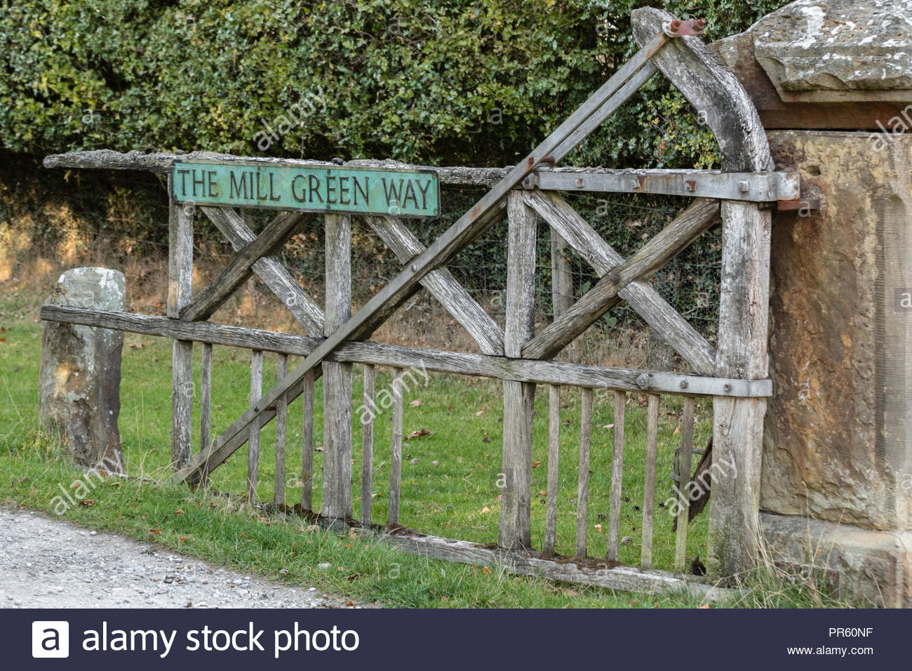 Old Rustic Wooden Gate Stock Photos & Old Rustic Wooden Gate Stock ...