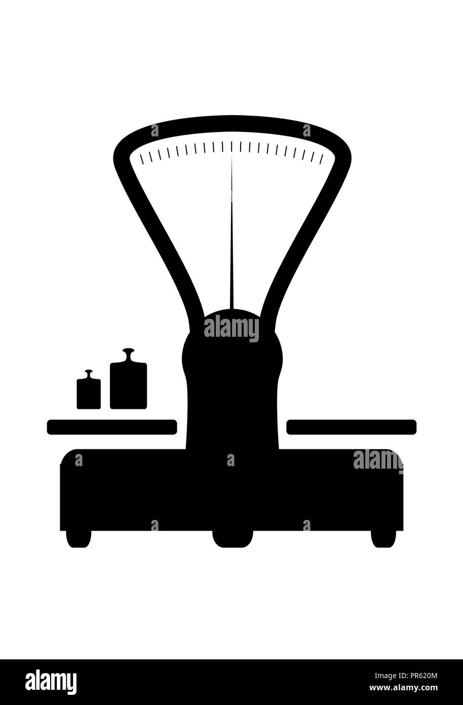 Old scales Stock Vector Images - Alamy