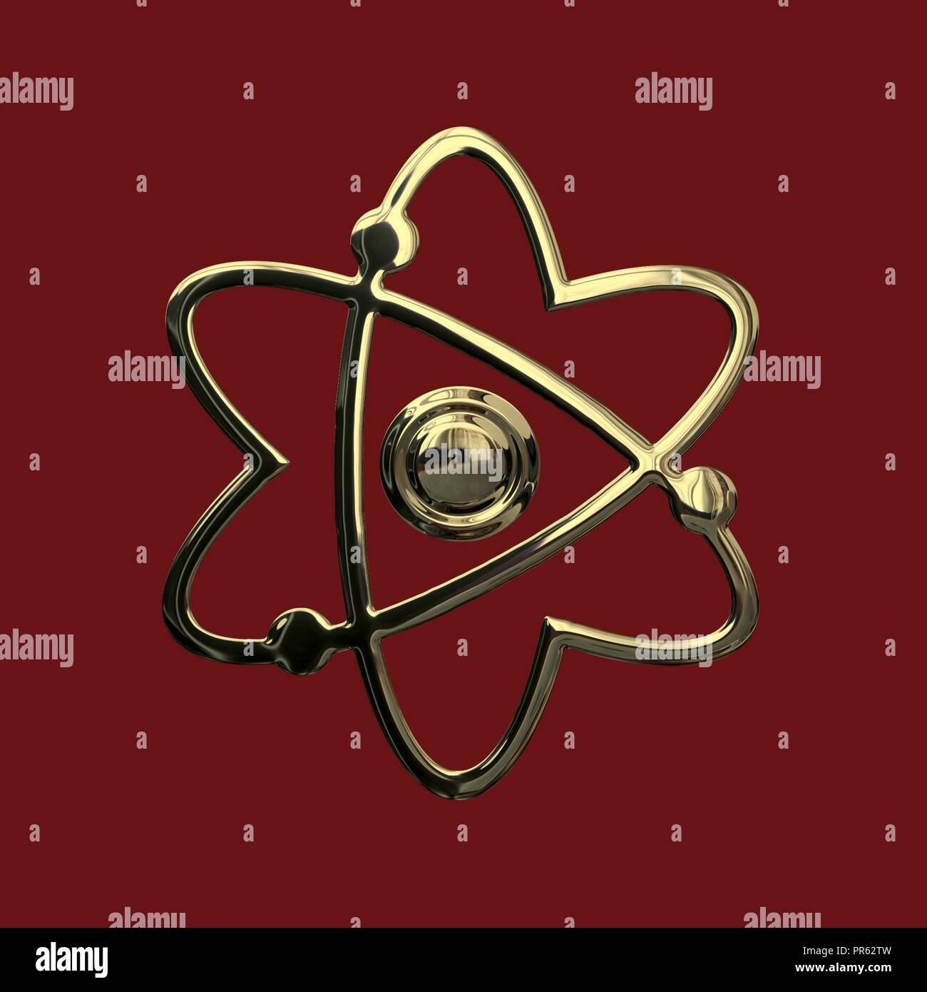 Gold Atom Surface High Resolution Stock Photography and Images - Alamy