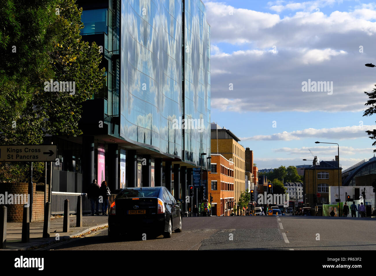 York Way, Kings Cross, London, United Kingdom Stock Photo - Alamy