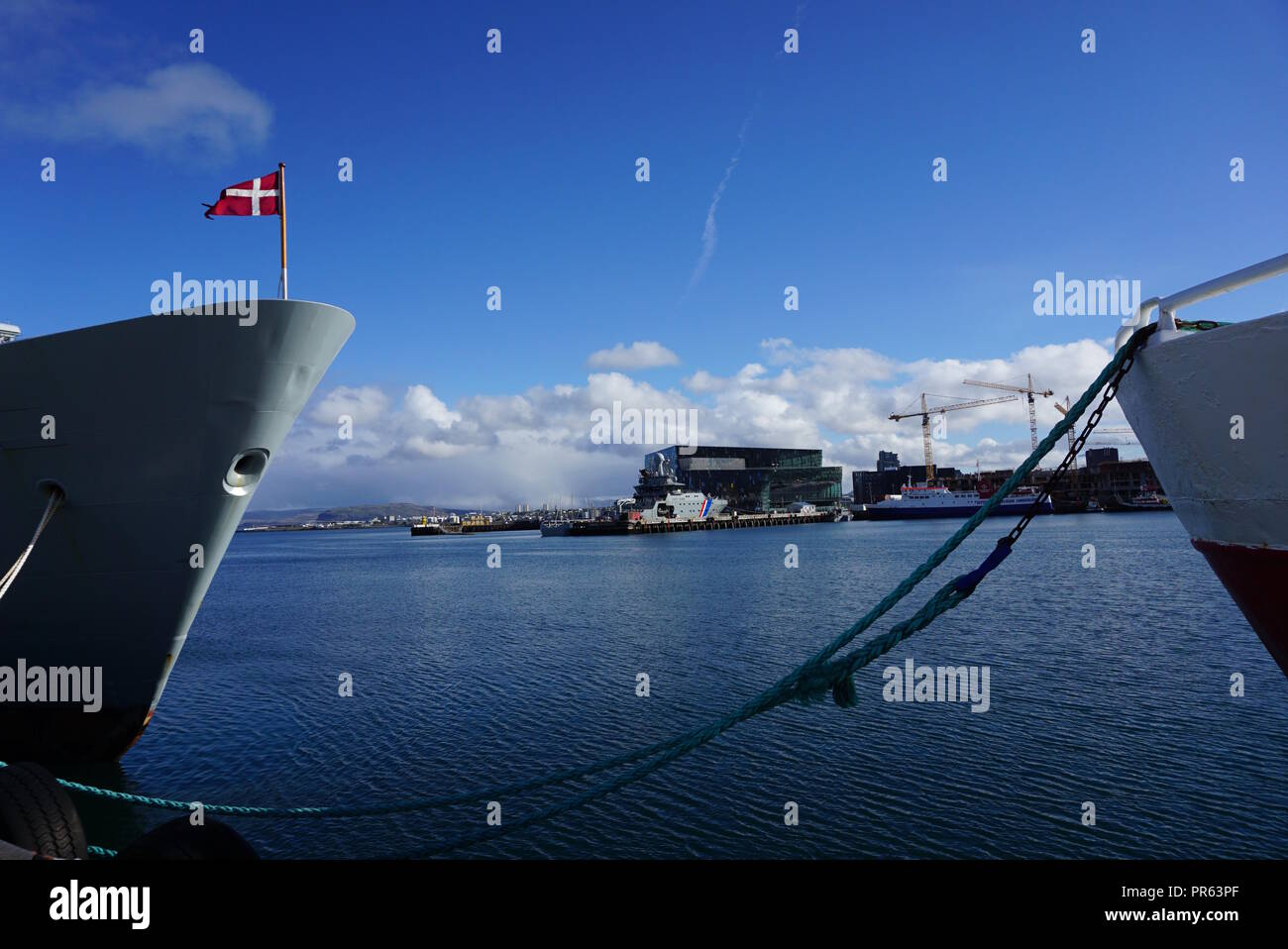 Reykjavik Shipping, Iceland Stock Photo - Alamy