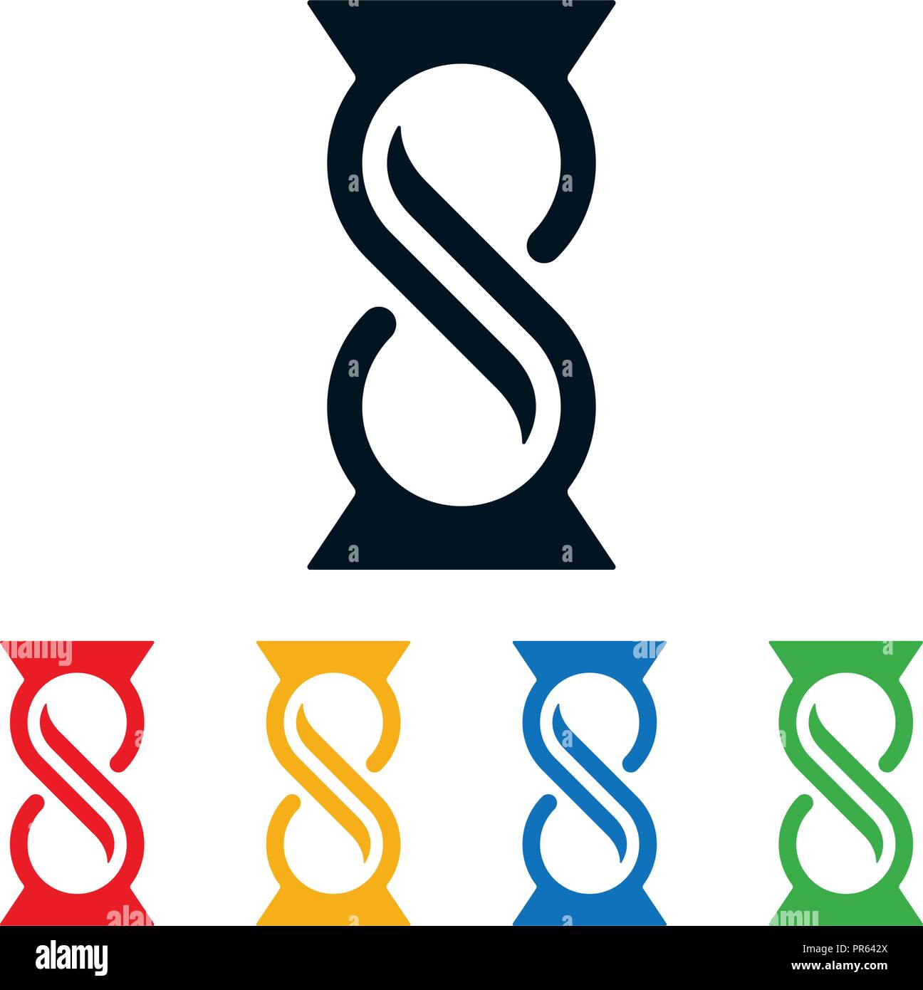 Infinity symbol sand Stock Vector Images - Alamy