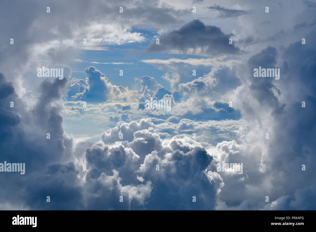 In the Clouds Stock Photo - Alamy