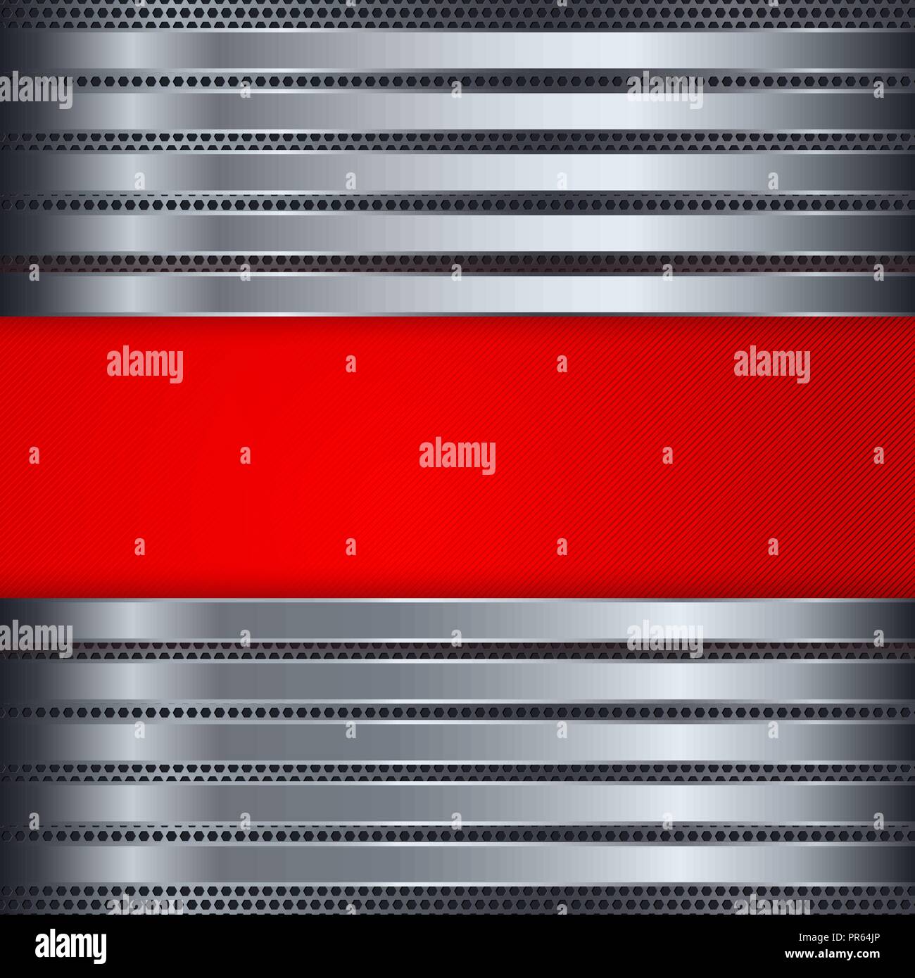 Red Metal Texture Stock Vector Images - Alamy