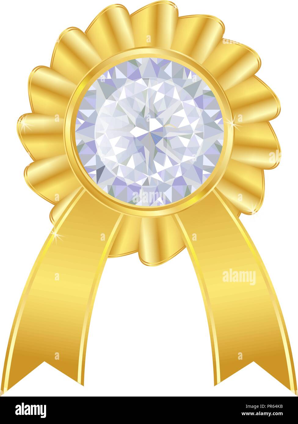 Award badge. Golden sign Stock Vector Image & Art - Alamy