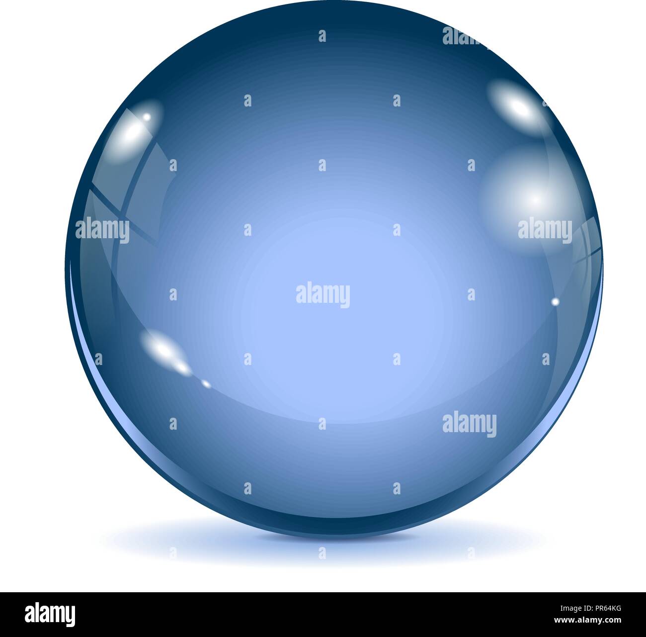 Reflection ball Stock Vector Images - Alamy
