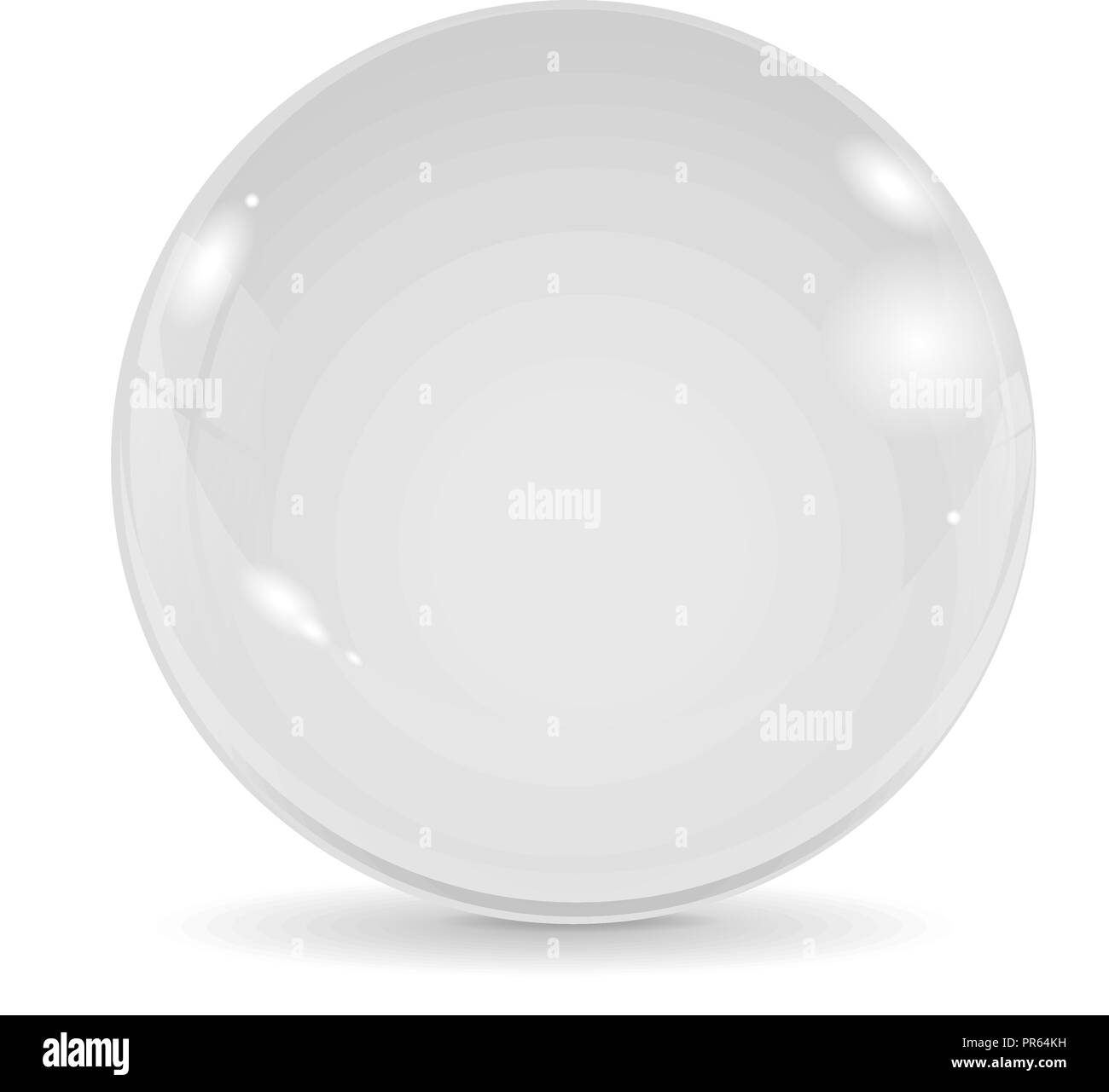 Reflection white background Stock Vector Images - Alamy