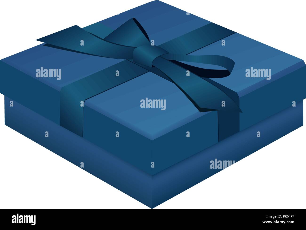 Vector blue gift Stock Vector Images - Alamy
