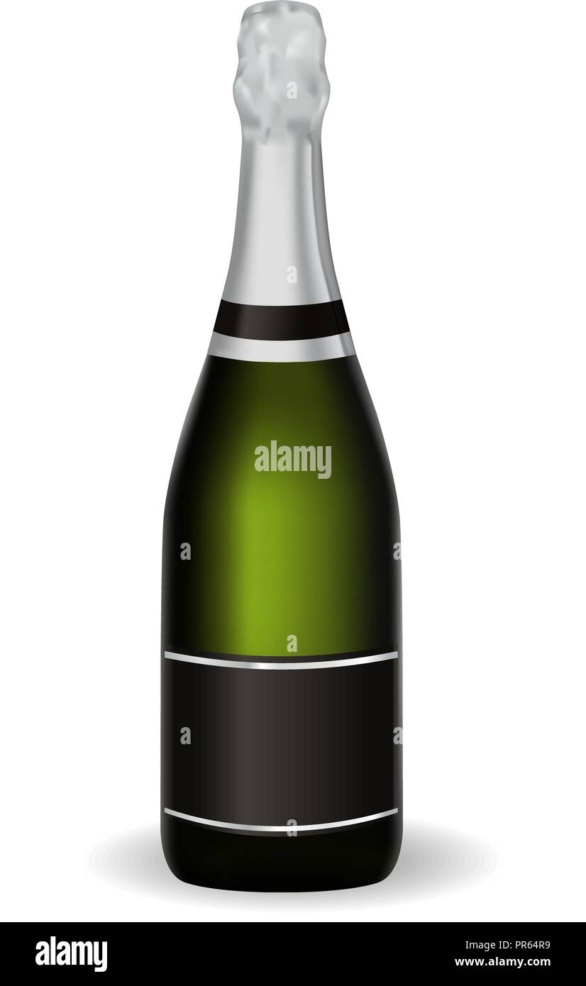 Champagne on sparkling background Stock Vector Images - Alamy