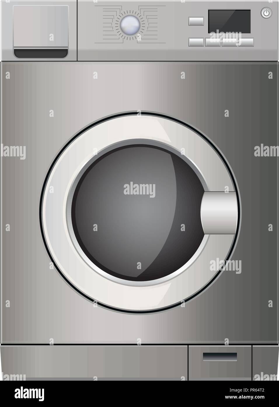 Home washing machine Stock Vector Images - Alamy