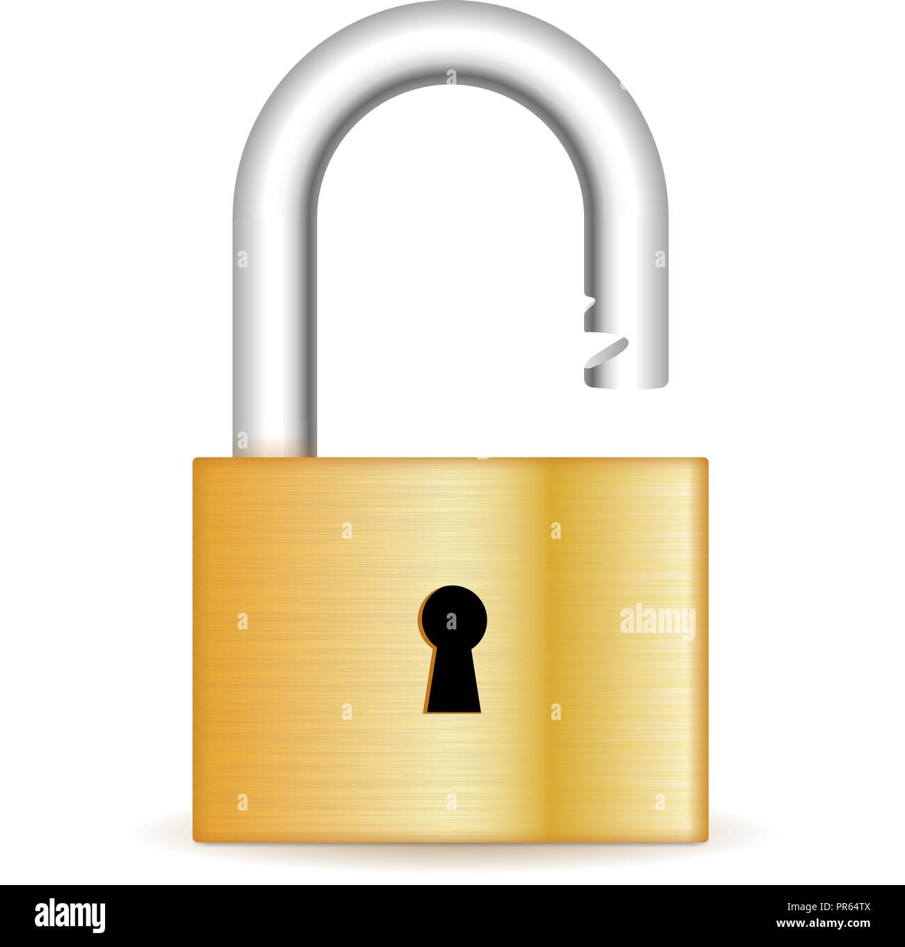 Safe door open Stock Vector Images - Alamy