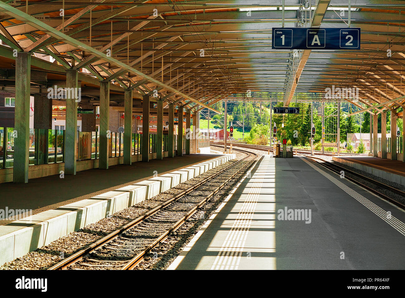 Visp railway hi-res stock photography and images - Alamy