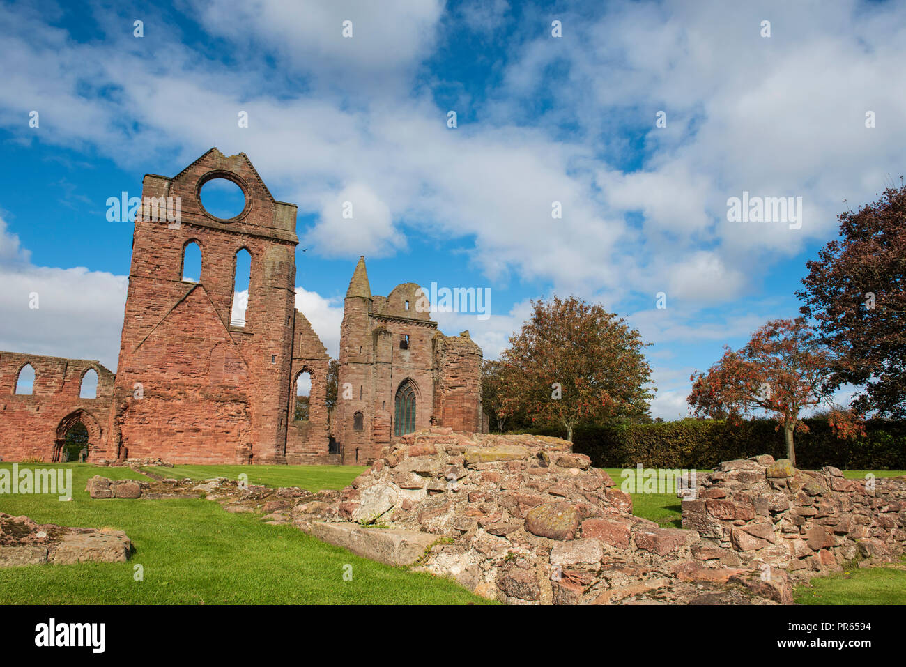 Arbroath Abbey, Arbroath, Angus, Scotland Stock Photo - Alamy