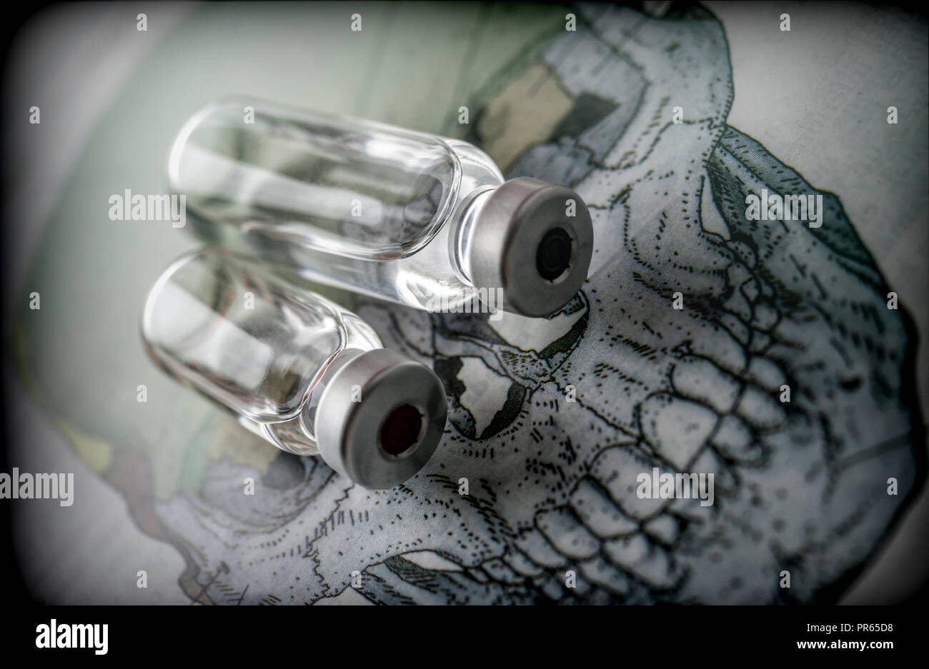 Drug skull hi-res stock photography and images - Alamy