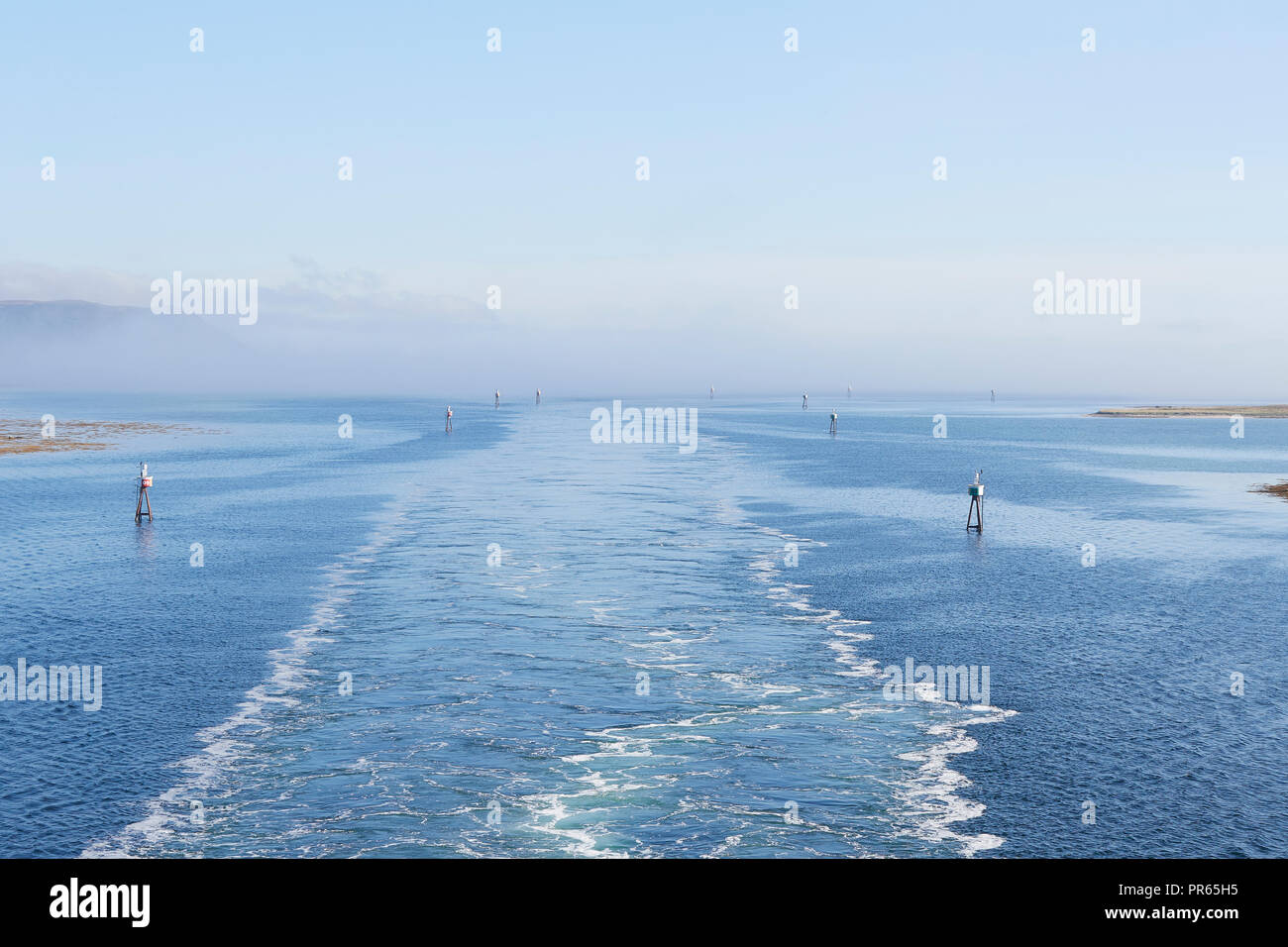 Channel Markers For The Narrow Deep Water Risøyrenna (The Risøy Channel ...