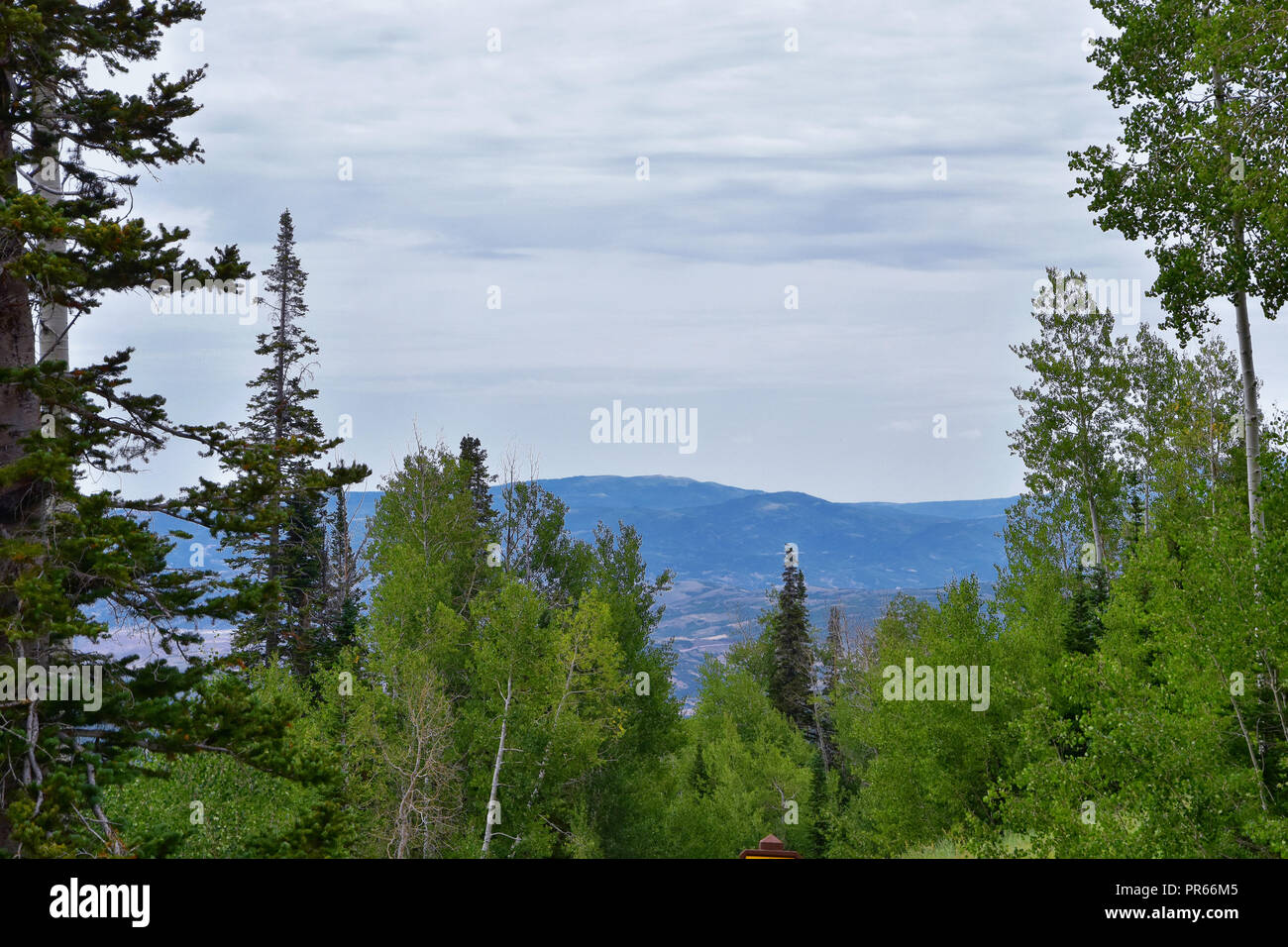 Park City, Empress Pass views of Panoramic Landscape along the Wasatch ...