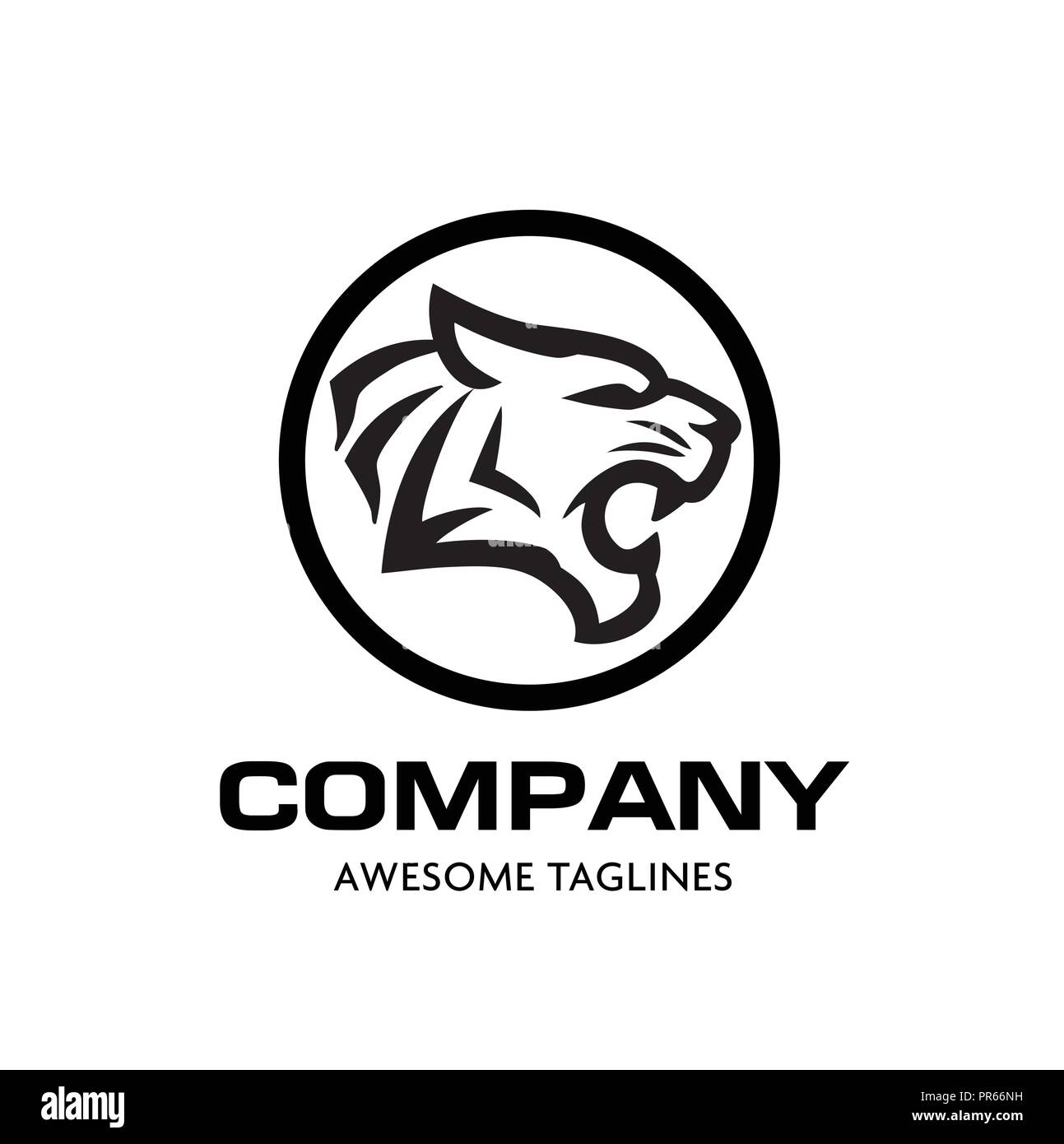 Tiger Head Logo Vector