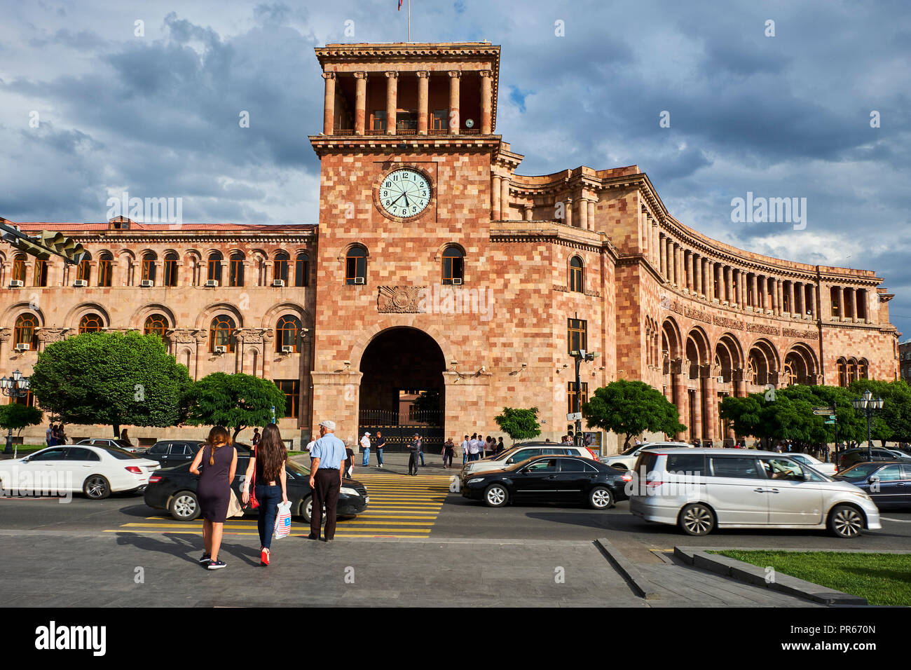 Armenia yerevan republic square hi-res stock photography and images - Alamy