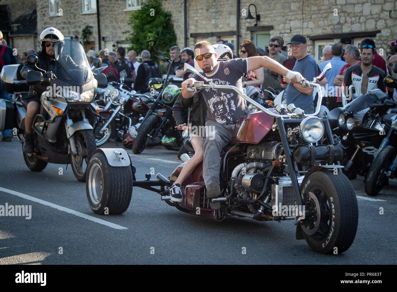 Cassington Bike Night Stock Photo - Alamy